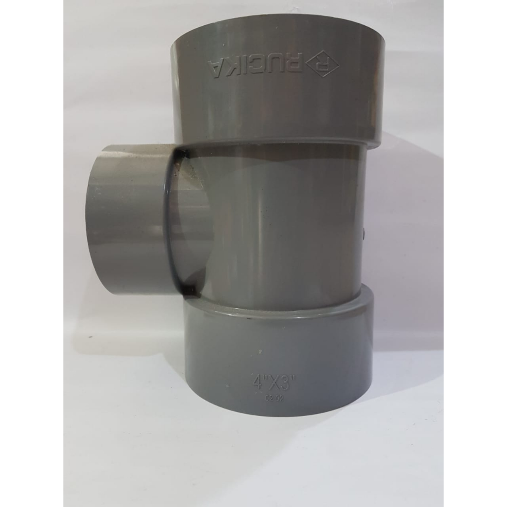 Jual TEE OPERAN PVC D RUCIKA 4X3 INCH | Shopee Indonesia
