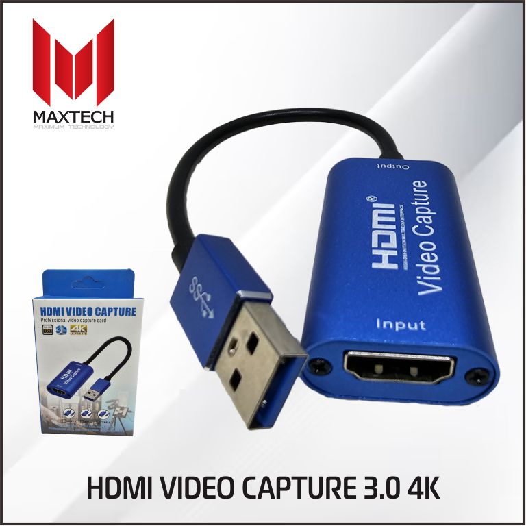 Jual USB 3.0 HDMI VIDEO CAPTURE STICK 4K 1080P WITH CABLE | Shopee ...