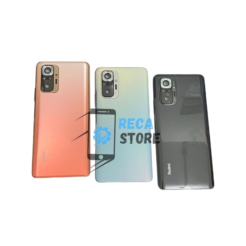 Jual BACK CASING HOUSING FULLSET BACKDOOR + BEZEL XIAOMI REDMI NOTE 10 PRO ORIGINAL | Shopee ...