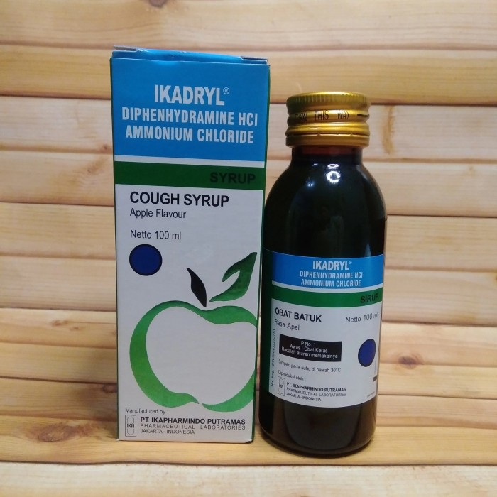 Jual Ikadryl Syrup 100ml - Untuk Batuk Berdahak Anak | Shopee Indonesia