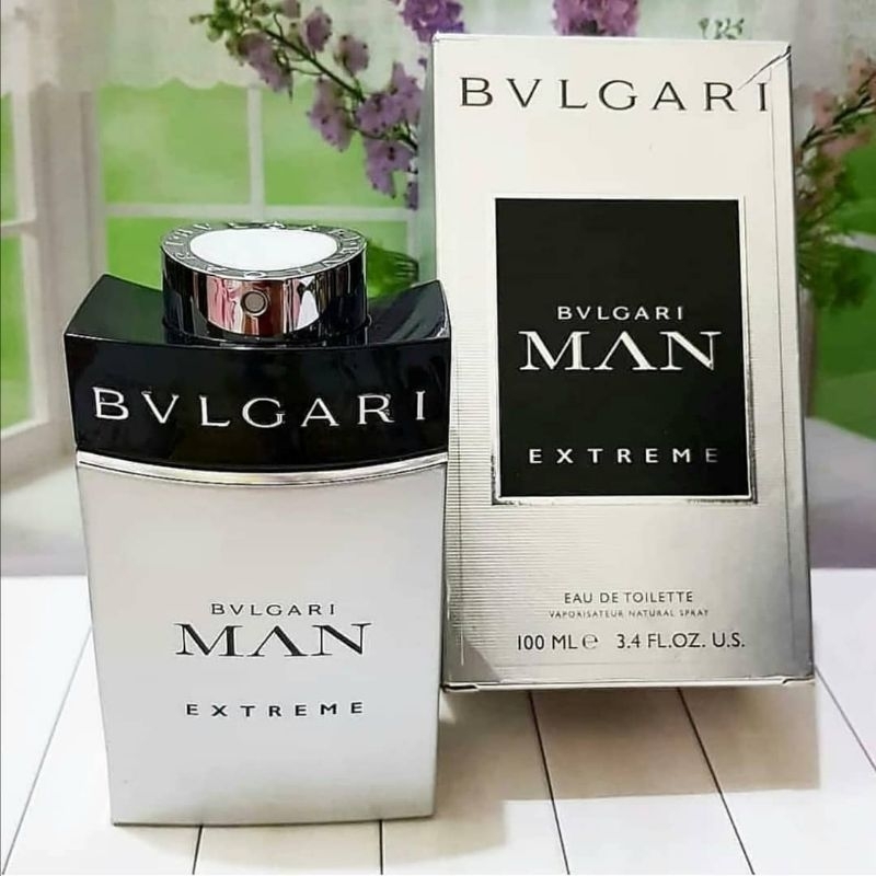 Jual BV MN EXTREME SILVER ORIGINAL SINGAPORE EDP MINYK WANGI PRIA ...