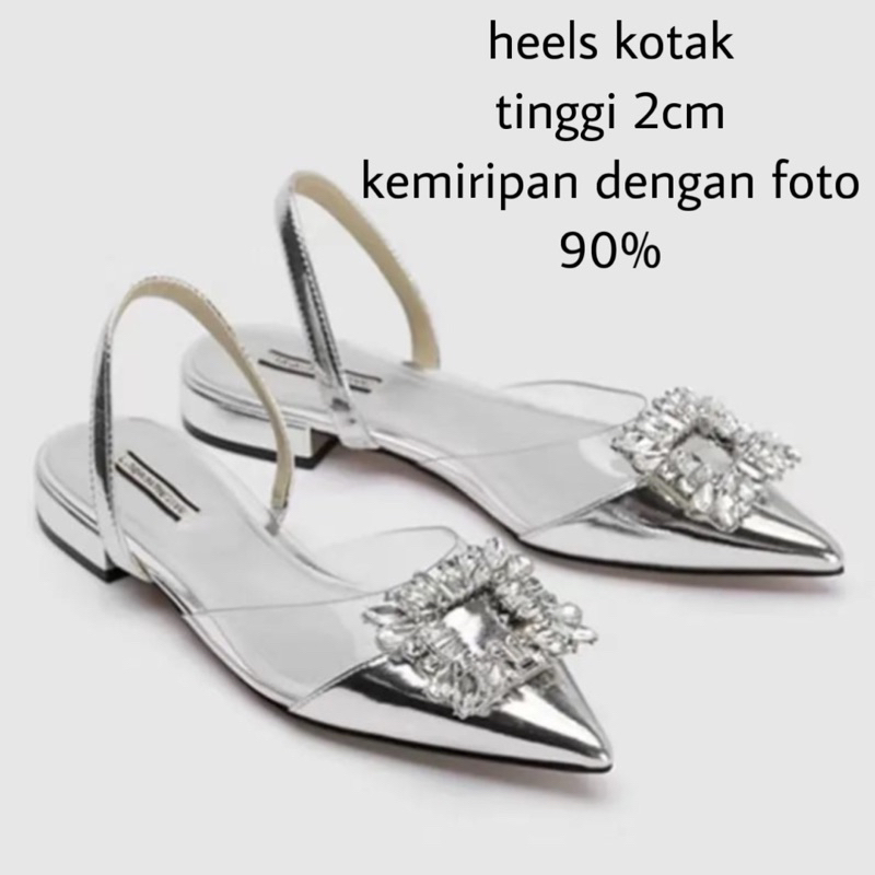 Jual high heels pendek 2cm tb01 | Shopee Indonesia