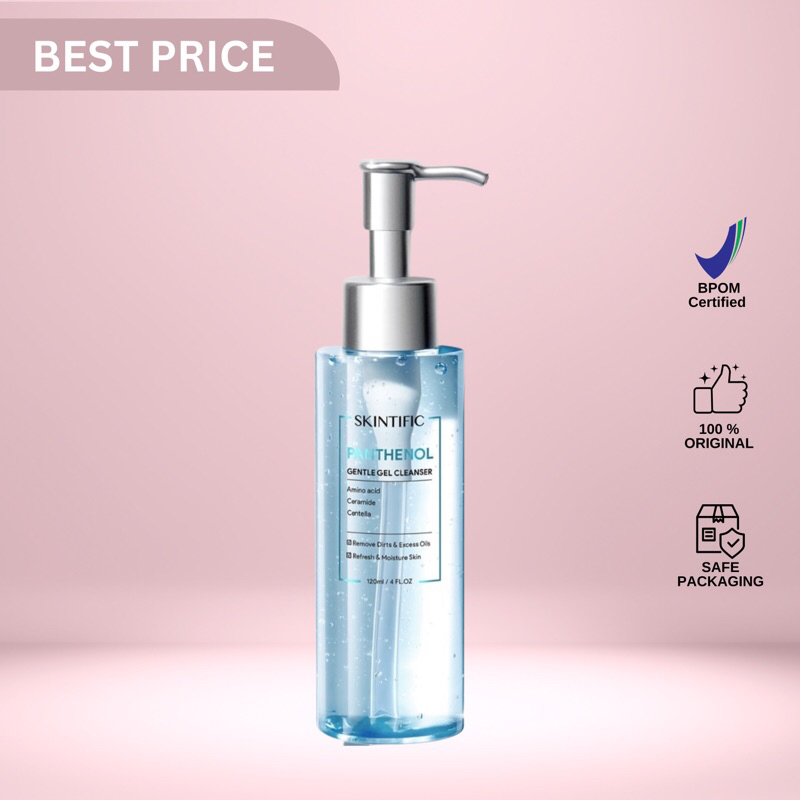 Jual Skintific Panthenol Gel Cleanser 120ML Calming and Soothing for ...