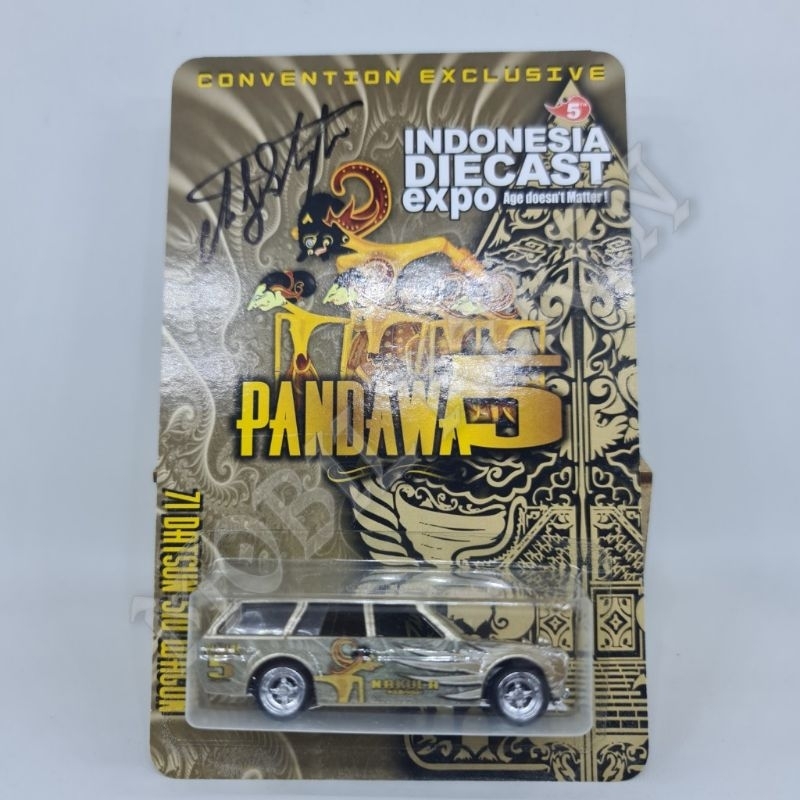 Jual diecast Hot Wheels IDE 2018 Pandawa 5 Nakula 71 Datsun 510 Wagon ...