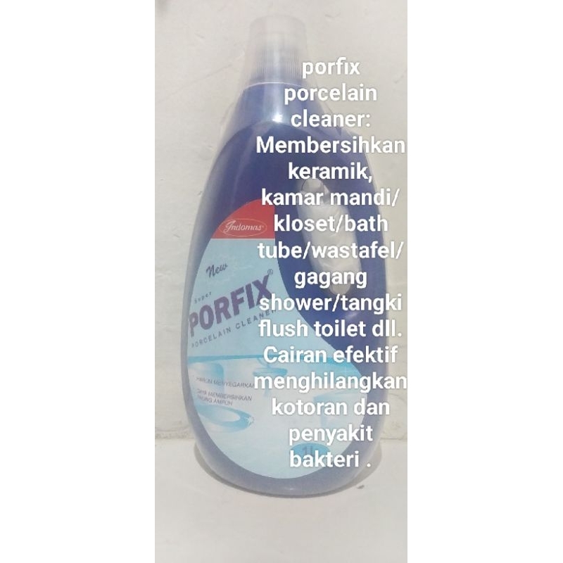 Jual prostex porfix porcelain cleaner 1liter/pcs cairan pembersih ...