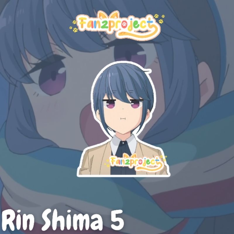 Jual STICKER ANIME RIN SHIMA YURU CAMP (WATERPROOF) | Shopee Indonesia