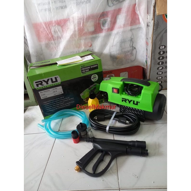 Jual Steam Jet Cleaner [Listrik] 100Bar RPW 100 RYU | Shopee Indonesia