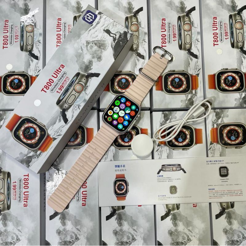Jual Smartwatch T800 ultra with game/kalkulator | Shopee Indonesia