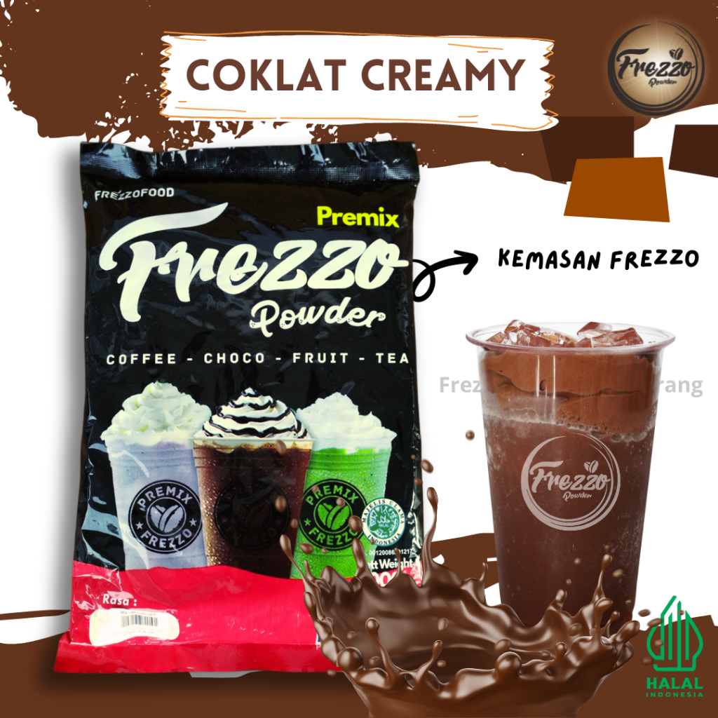 Jual Frezzo Coklat Creamy/Bubuk Minuman Coklat Creamy 1kg | Shopee ...