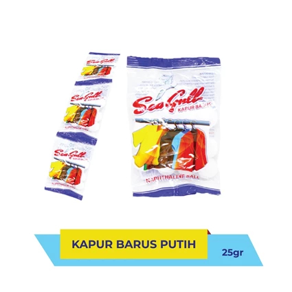 Jual [ 1 renceng isi 12 ] Seagull Kamper Kapur Barus 25gr Naphthalene ...