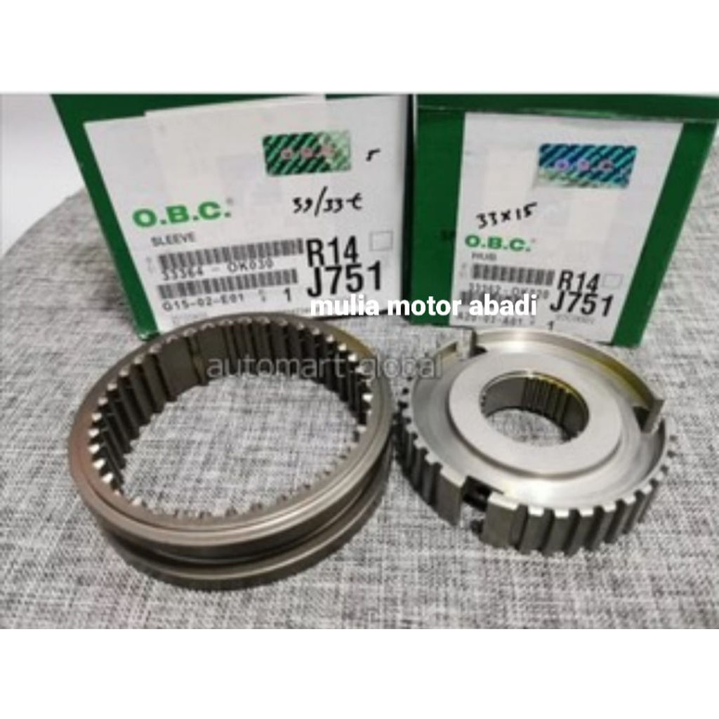 Jual Hub sleve syncronis luar dalam hilux vigo 33364-ok030 33362-ok020 ...