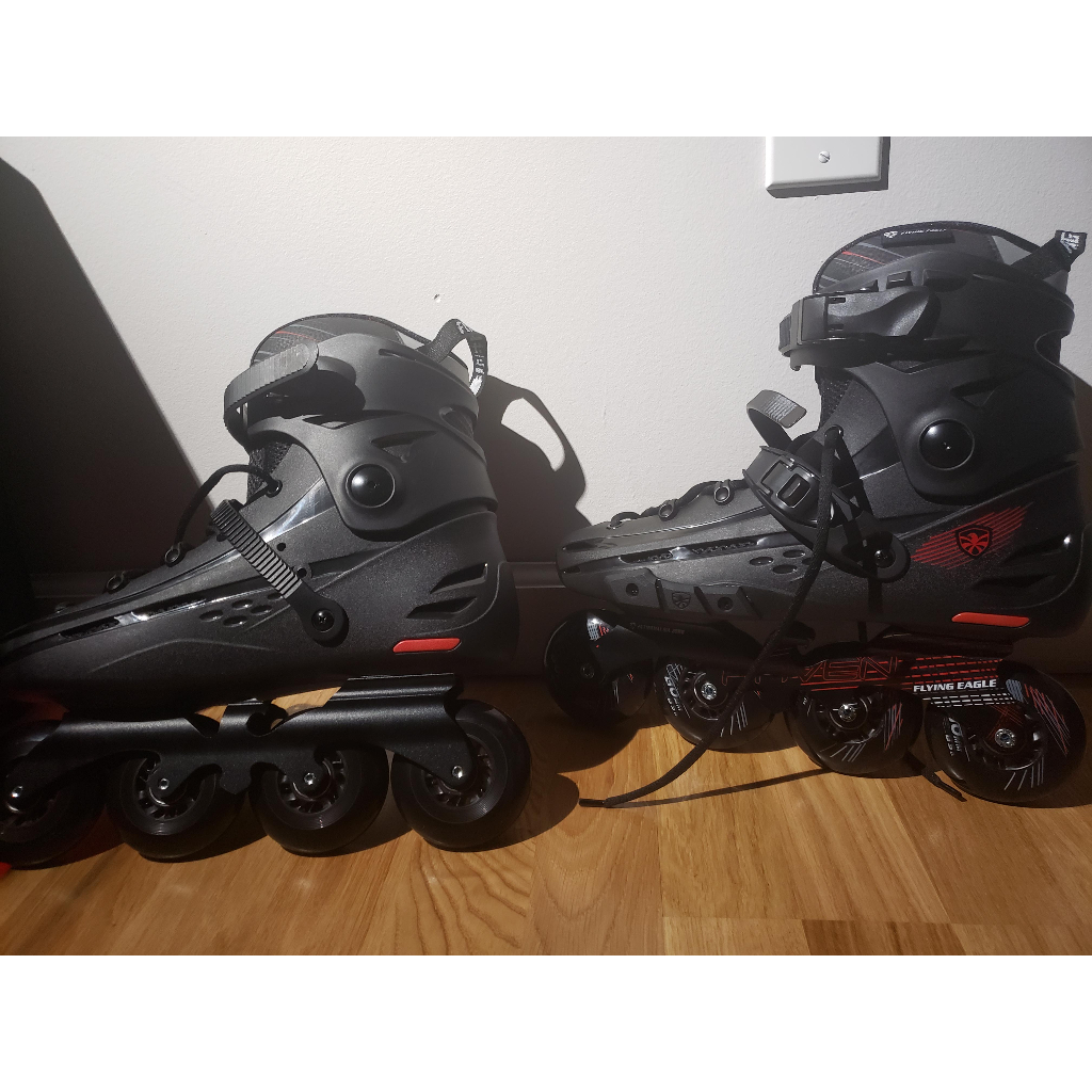 Jual Inline skate / sepatu roda flying eagle raven | Shopee Indonesia