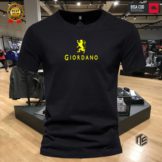 Jual PROMO Baju Kaos Dewasa Kaos Distro Lengan Pendek Giordano Terbaru ...