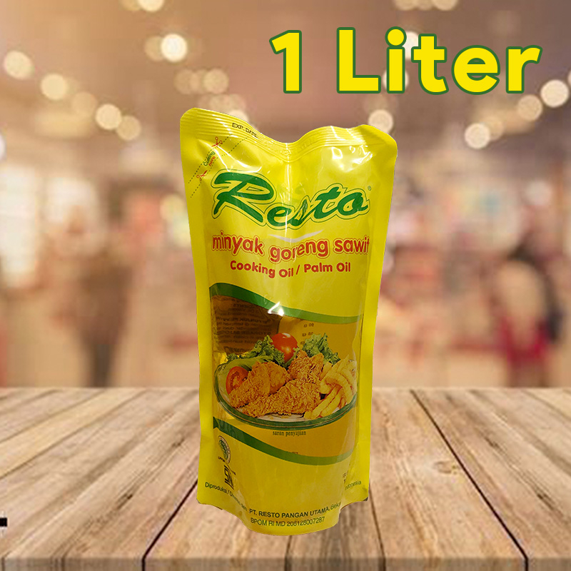 Jual MINYAK GORENG 1 LITER RESTO | Shopee Indonesia