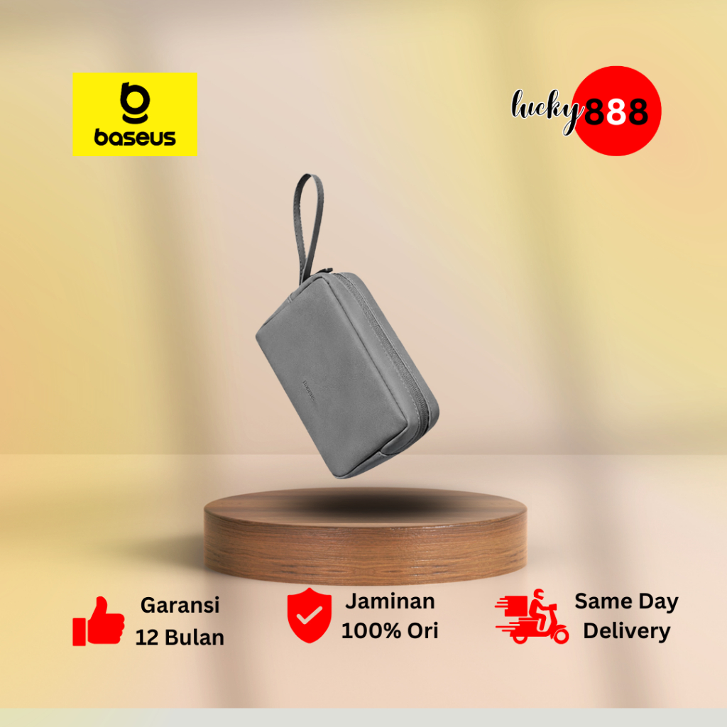 Jual BASEUS TAS GADGET ORGANIZER TRAVEL POUCH DOMPET SERBAGUNA STORAGE ...