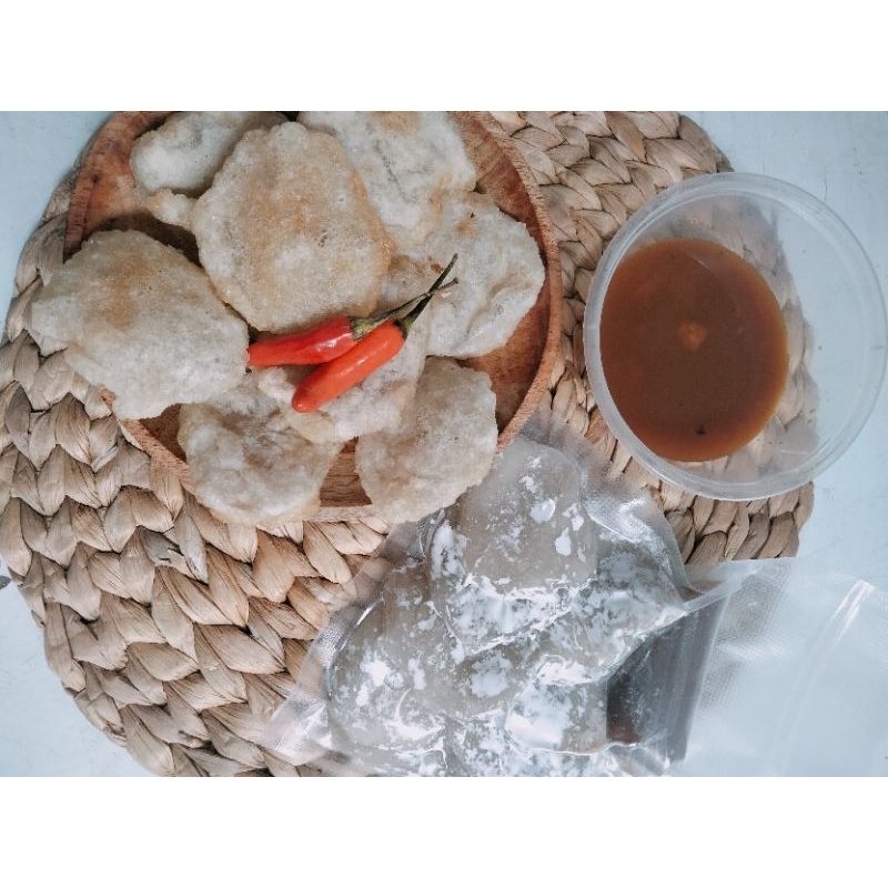 Jual cireng rujak crispy isi 10 cireng free bumbu rujak | Shopee Indonesia
