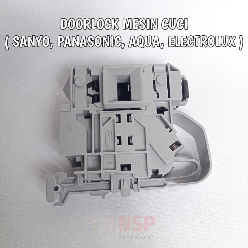 Jual Door Lock Mesin Cuci 1 Tabung Top Loading Panasonic Sanyo Aqua ...
