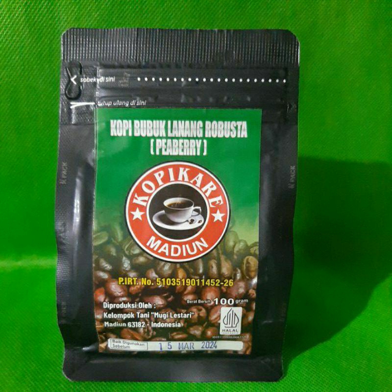 Jual KOPI KARE (Kopi bubuk lanang Robusta / peaberry) | Shopee Indonesia