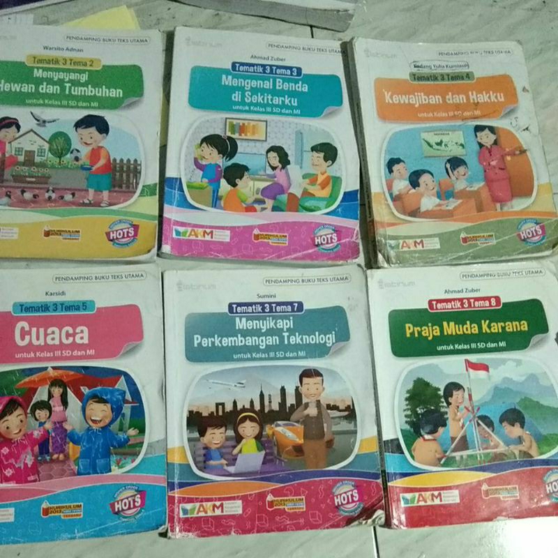 Jual TEMATIK 3 TEMA 1 2 3 4 5 6 7 8 KELAS 3 SD K13 EDISI K13 EDISI HOTS DAN AKM PENERBIT ...