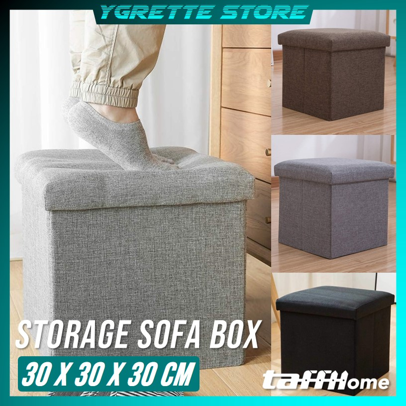 Jual YGRETTE - KOREAN SOFA STOOL TAFFHOME SOFA STORAGE TEMPAT ...