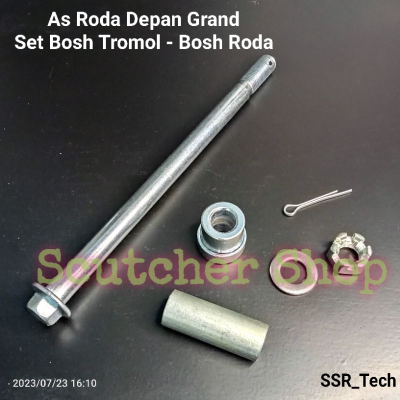 Jual As Roda Depan Astrea Grand Set Bosh Tromol Bosh Roda Ring Spi ...