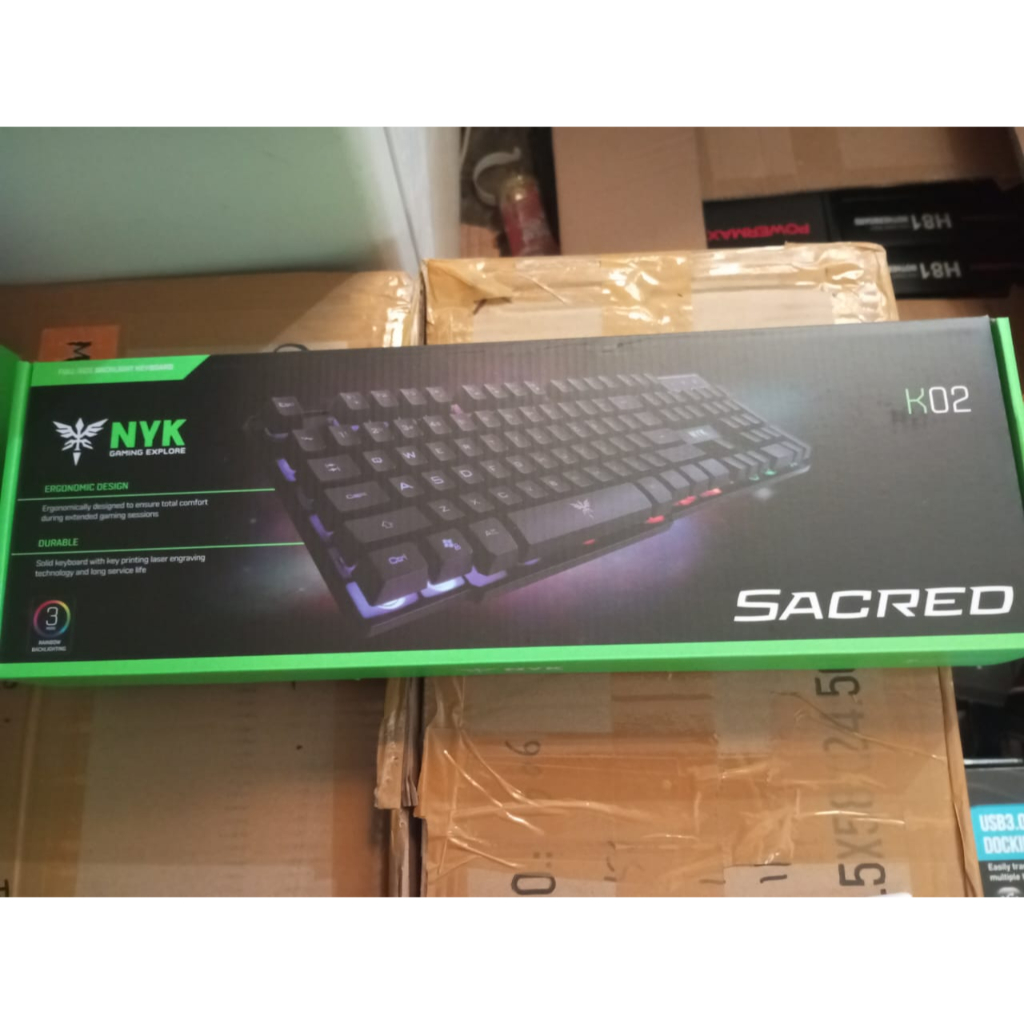 Jual NYK Nemesis Keyboard Gaming K02 Sacred | Shopee Indonesia