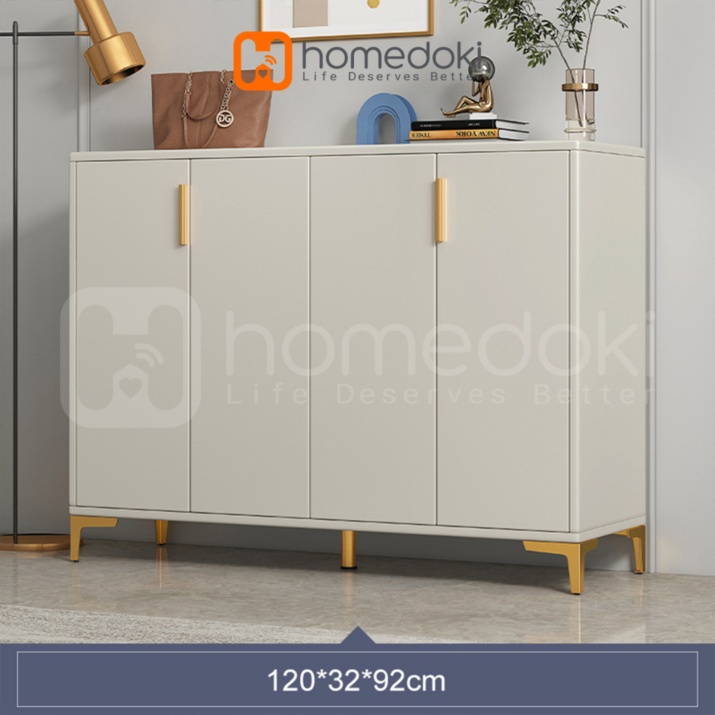 Jual Homedoki Rak Sepatu / Lemari Sepatu Kayu / Lemari Kabinet Kayu ...