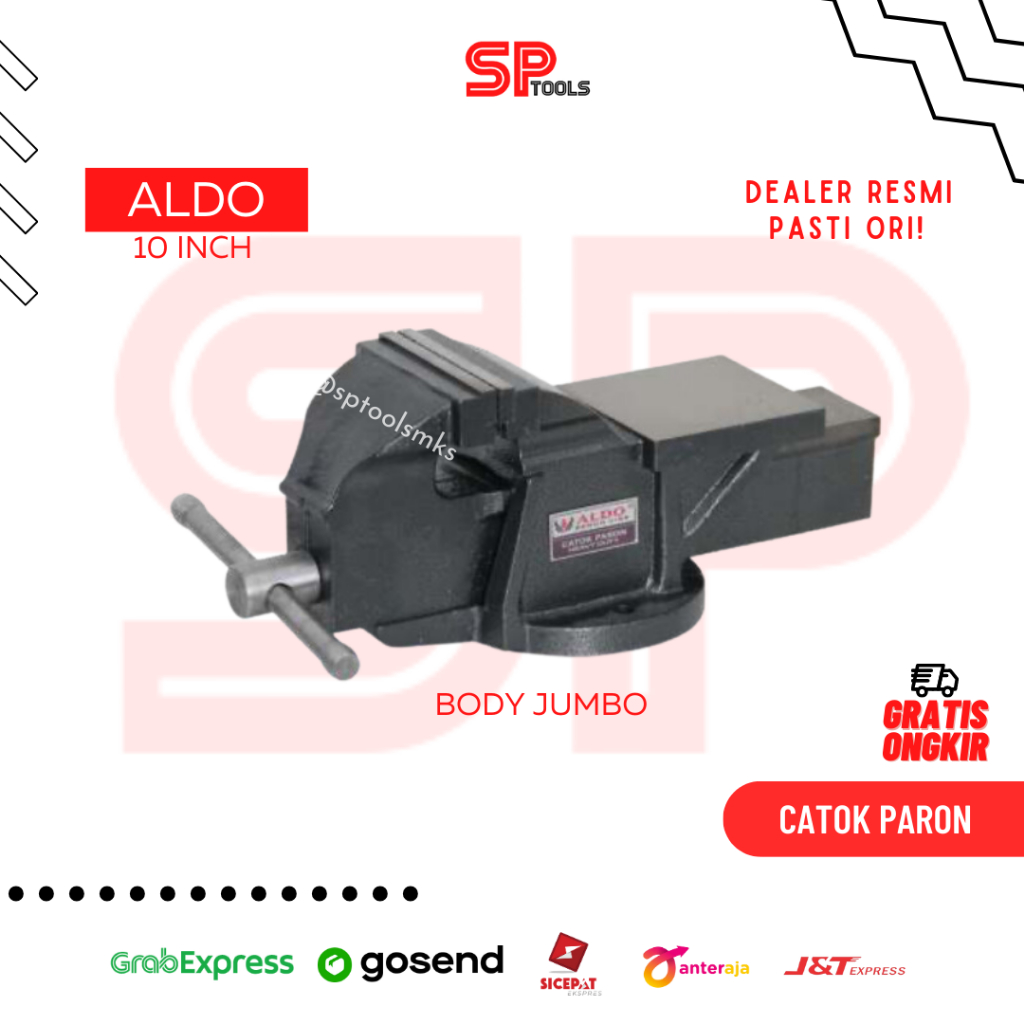 Jual CATOK PARON / CATOK MEJA RAGUM BODY BESAR JUMBO 10" 10 INCH ALDO ...