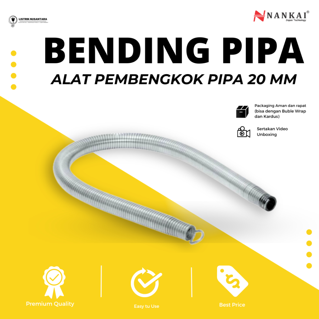 Jual Bending Per Alat Penekuk Pembengkok Pipa PVC Conduit 20 mm ...
