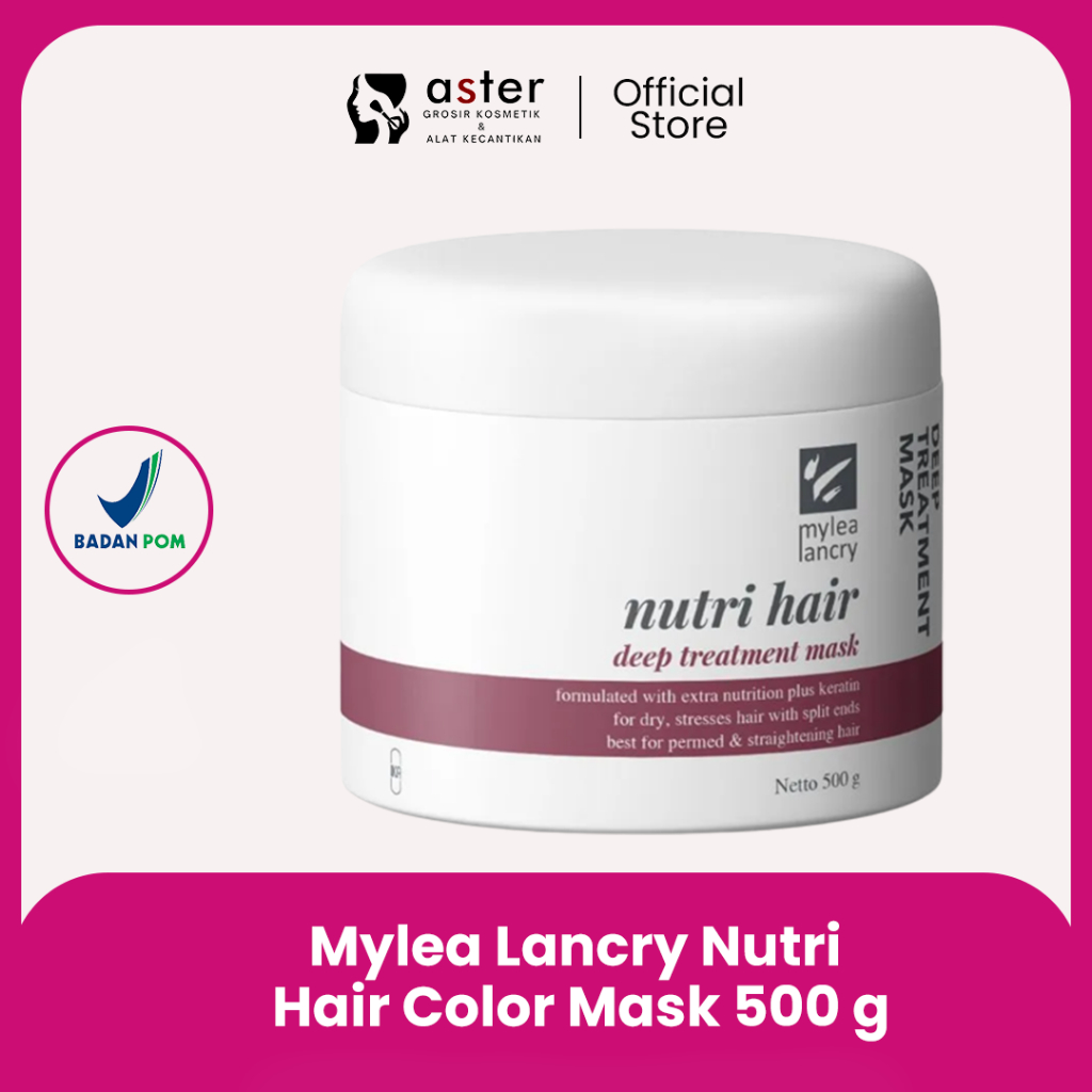 Jual Aster Kosmetik - Mylea Lancry Nutri Hair Color Mask 500 g | Shopee ...