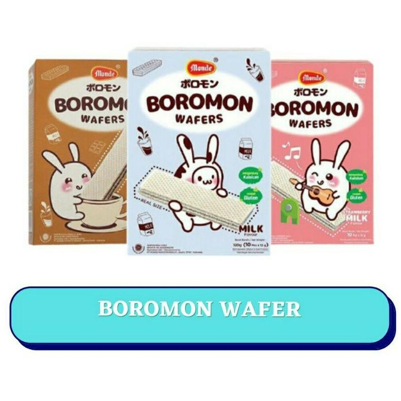 Jual MONDE BOROMON WAFER 120GR | Shopee Indonesia
