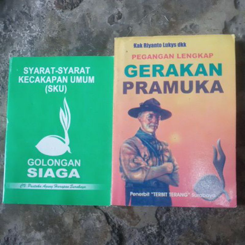 Jual buku saku pramuka siaga sepaket 2 buku bekas original | Shopee ...