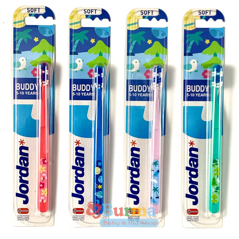 Jual Jordan toothbrush buddy 5-10 tahun | sikat gigi anak | Shopee ...