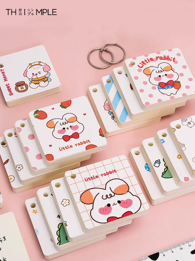 Jual Loose leaf book/Buku Mini/Sticky note Gantungan memo hamster dino ...