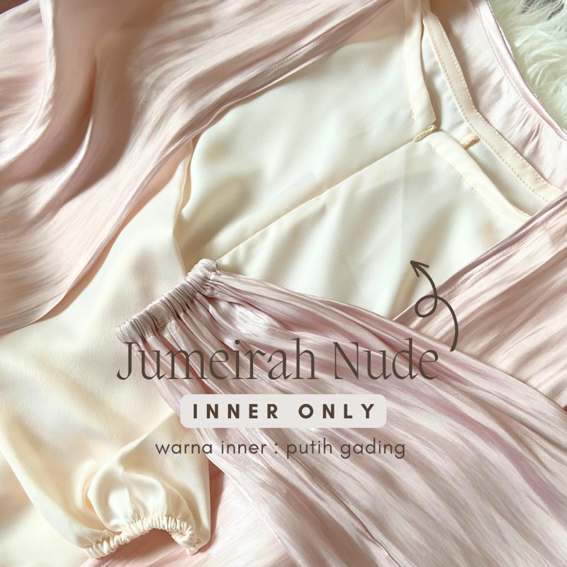 Jual JUMEIRAH Outer Shimmer Abaya Set (MAXI ANTI NGATUNG) / Outer ...