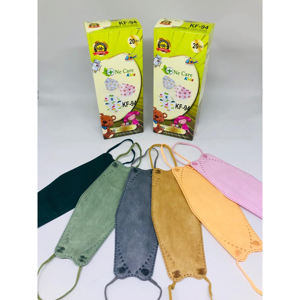 Jual Masker ANAK KF94 tebal i-Care Chasa korea face mask motif icare ...