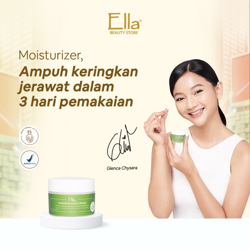 Jual Ella Skincare Intensive Acne Cream with Nano Salicylic Acid (BHA ...