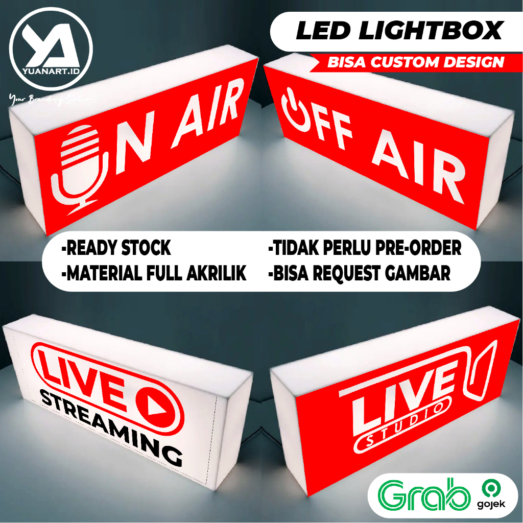 Jual NEON BOX AKRILIK / NEONBOX MINI / LIGHTBOX ACRYLIC / LED ACRYLIC ...