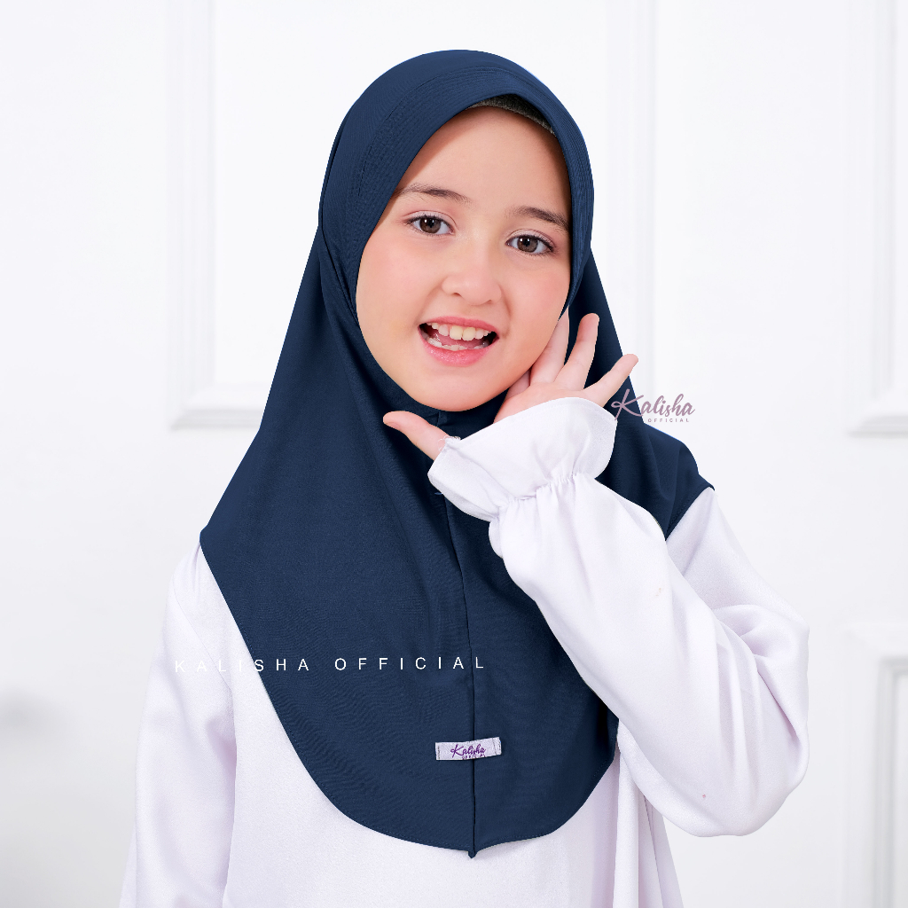 Jual Hijab Bergo Hamidah Jersey Alika Jilbab Sekolah Pinguin Anak By Kalishaofficial | Shopee ...