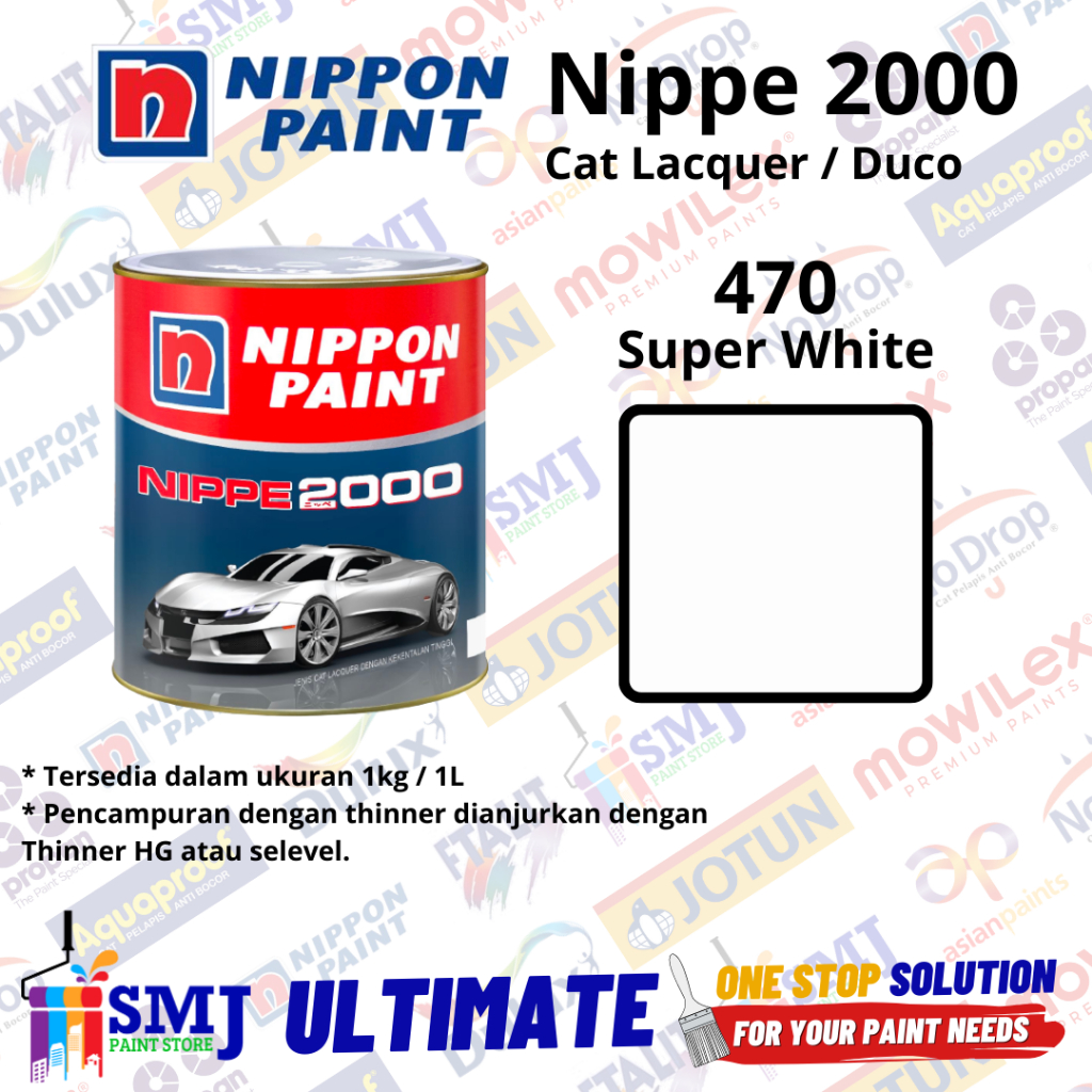 Jual Cat Duco Mobil, Besi dan Kayu NIPPON PAINT NIPPE 2000 470 Super ...