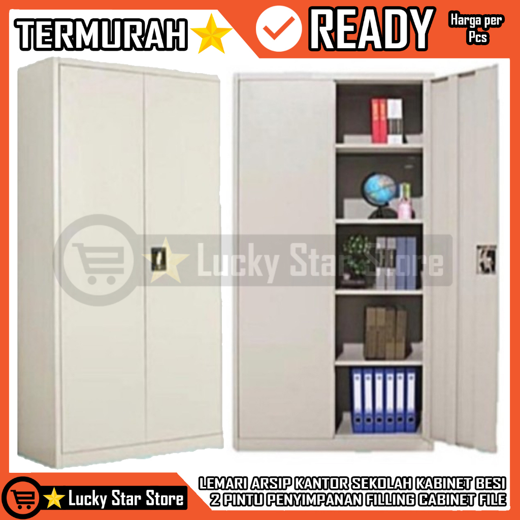 Jual [Kargo] FILLING CABINET LEMARI ARSIP KANTOR HX W006 ALMARI BESI ...