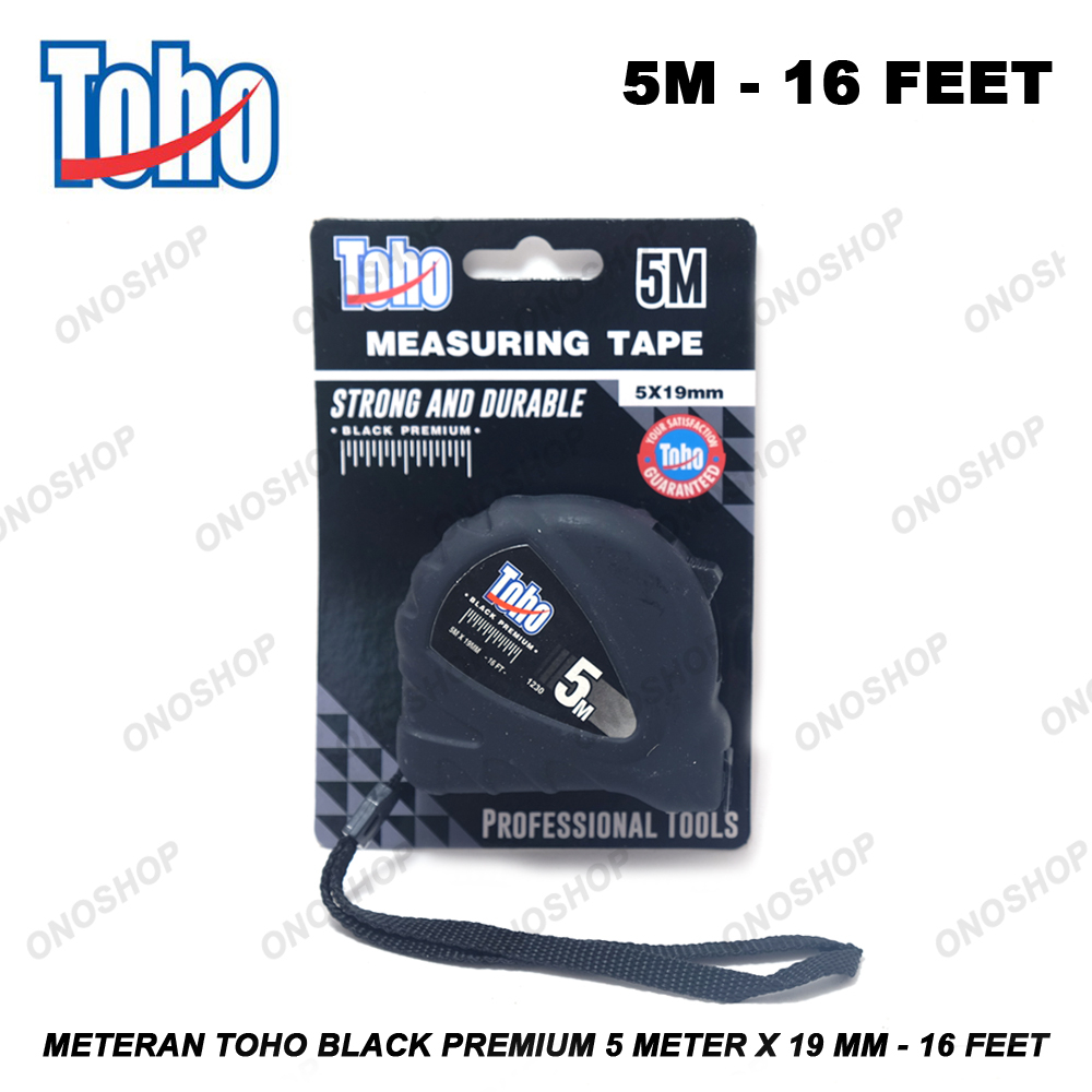 Jual Meteran TOHO 5 Meter x 19 mm - 16 Feet | Shopee Indonesia