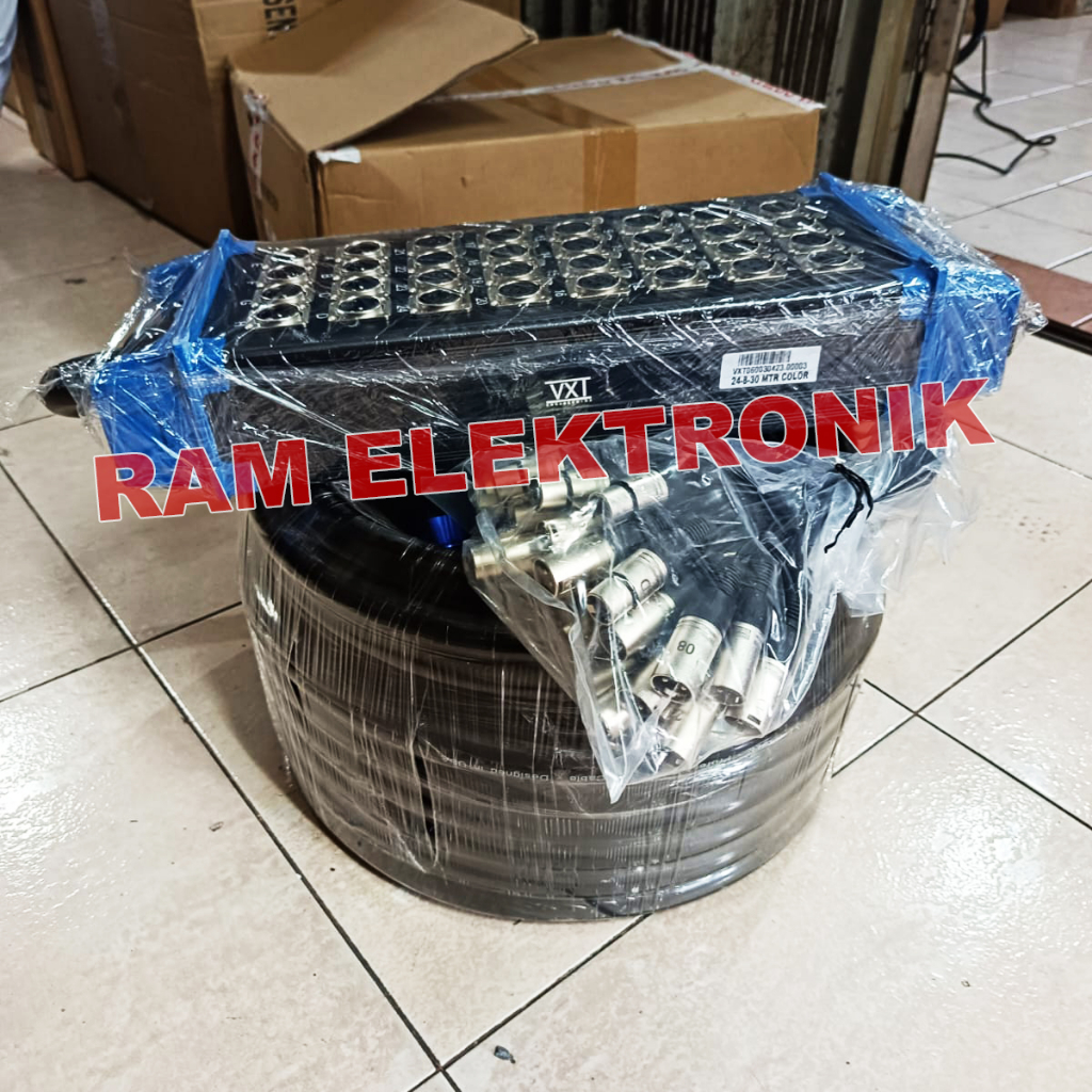 Jual KABEL SNAKE 32 CHANNEL VXT 24 INPUT 8 OUTPUT 30 METER ORIGINAL ...