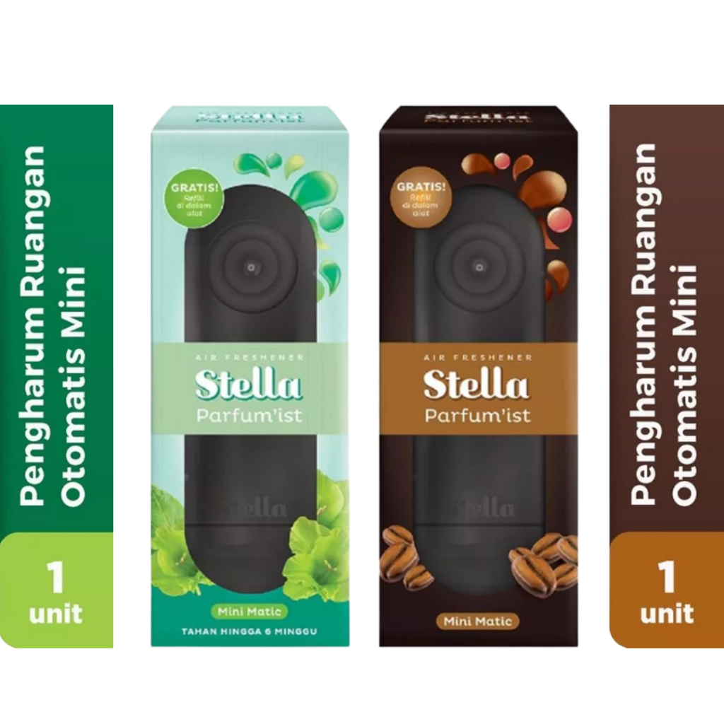 Jual Stella Mini Matic Parfum'ist Set Pengharum Ruangan (Free Refill ...