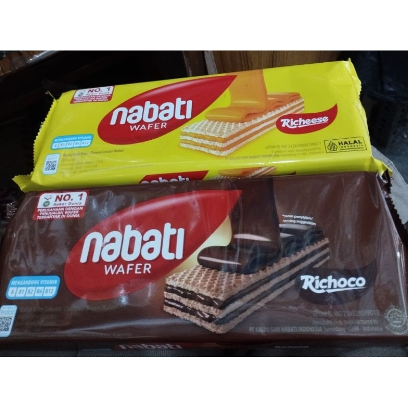 Jual nabati,wafer,110grx3 pcs,,, | Shopee Indonesia