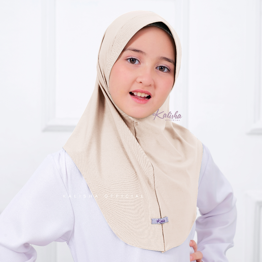 Jual Kerudung Instan Jersey Anak Hijab Pinguin Alika Jilbab Instan Anak By Kalishaofficial ...