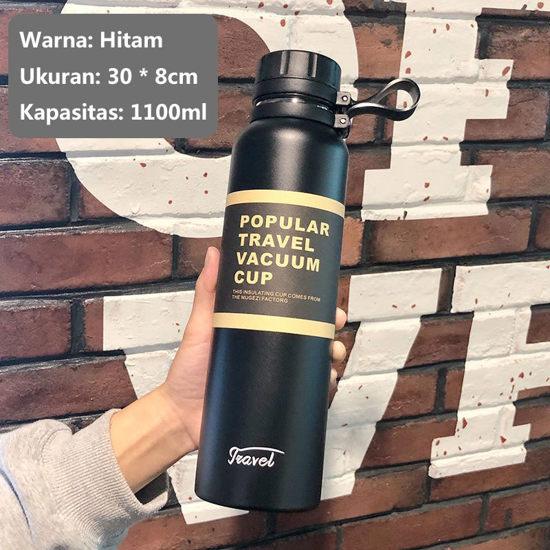 Jual Termos air panas 1.1Liter Tumbler Minum Stainless Steel Botol ...