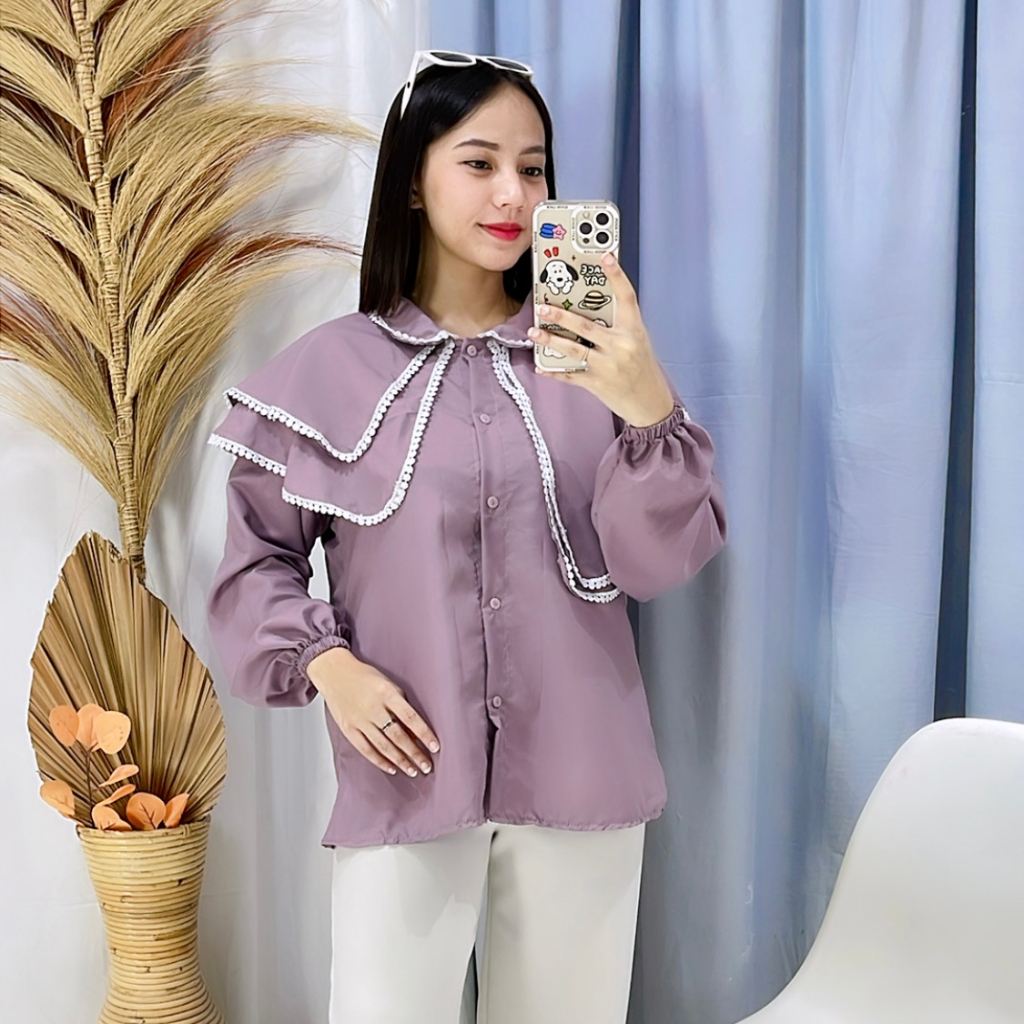 Jual RX FASHION - JULIE BLOUSE / BLOUSE ATASAN WANITA - NN | Shopee ... Jual RX FASHION - JULIE BLOUSE / BLOUSE ATASAN WANITA - NN | Shopee ...