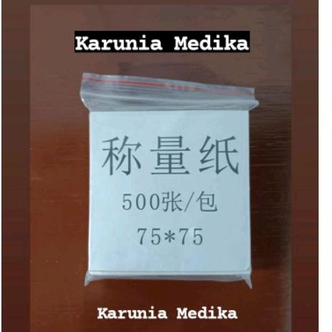 Jual Kertas Timbang 75×75 mm Weighing Isi 500 | Shopee Indonesia