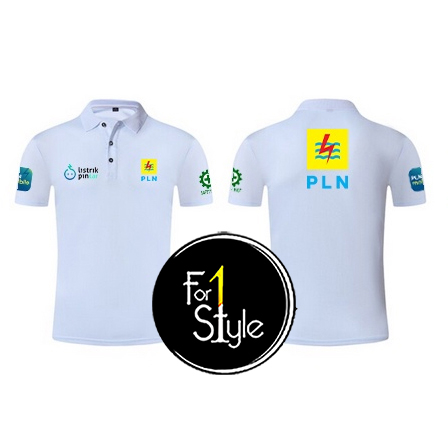 Jual TYPE 06 - POLO SHIRT BAJU kerah mode polo LISTRIK PINTAR Depan ...